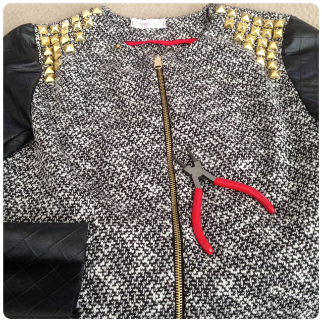 DIY Studded Jacket & DIY Flippy Skirt + Pattern Reviews |Fashion ...
