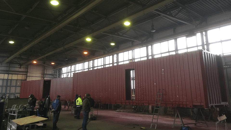 Shipping Container Homes & Buildings: Floating Shipping Container Home ...