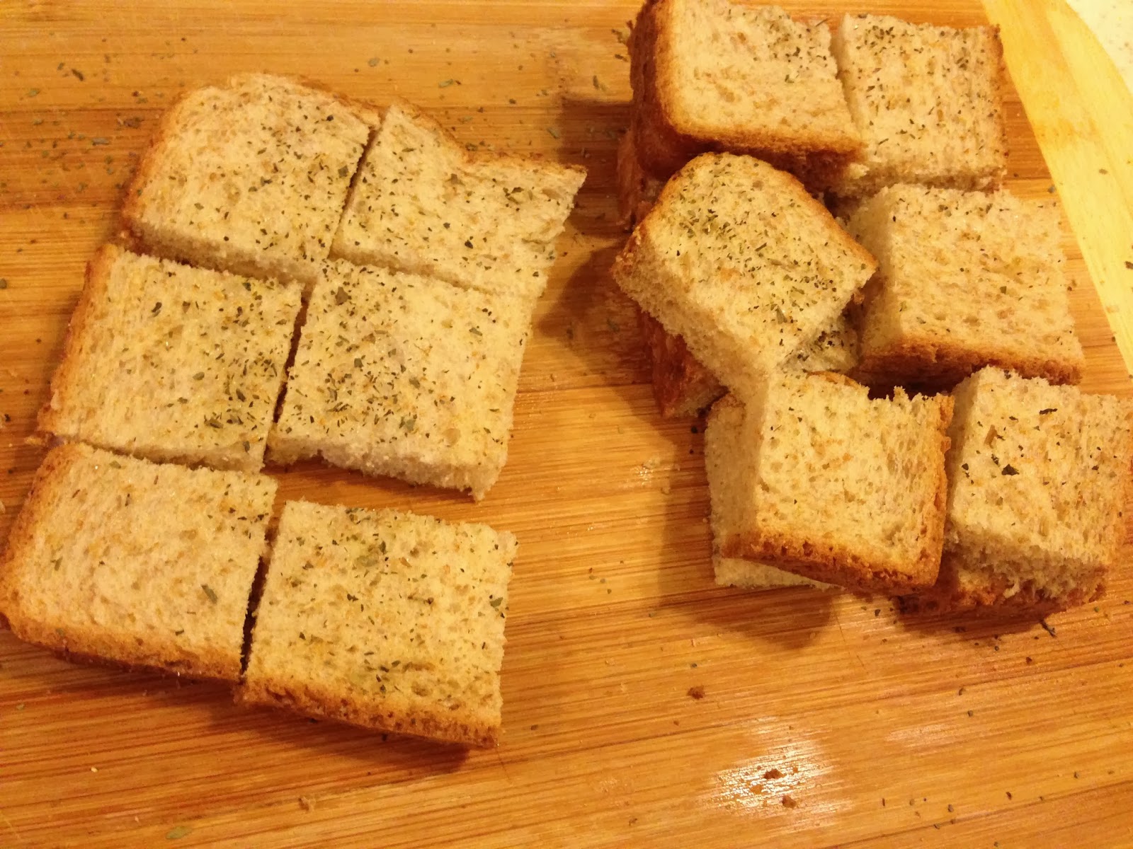 Ragdsh - مدونة رغدش: Garlic Bread Cubes