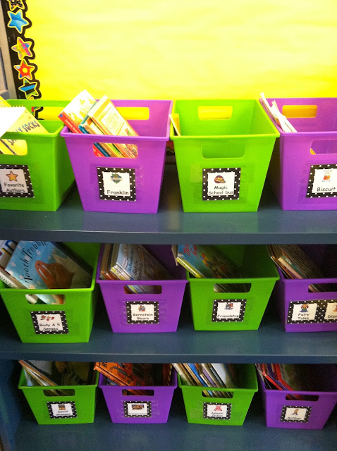 Mrs. Wheeler's First Grade Tidbits: Classroom Library Organization