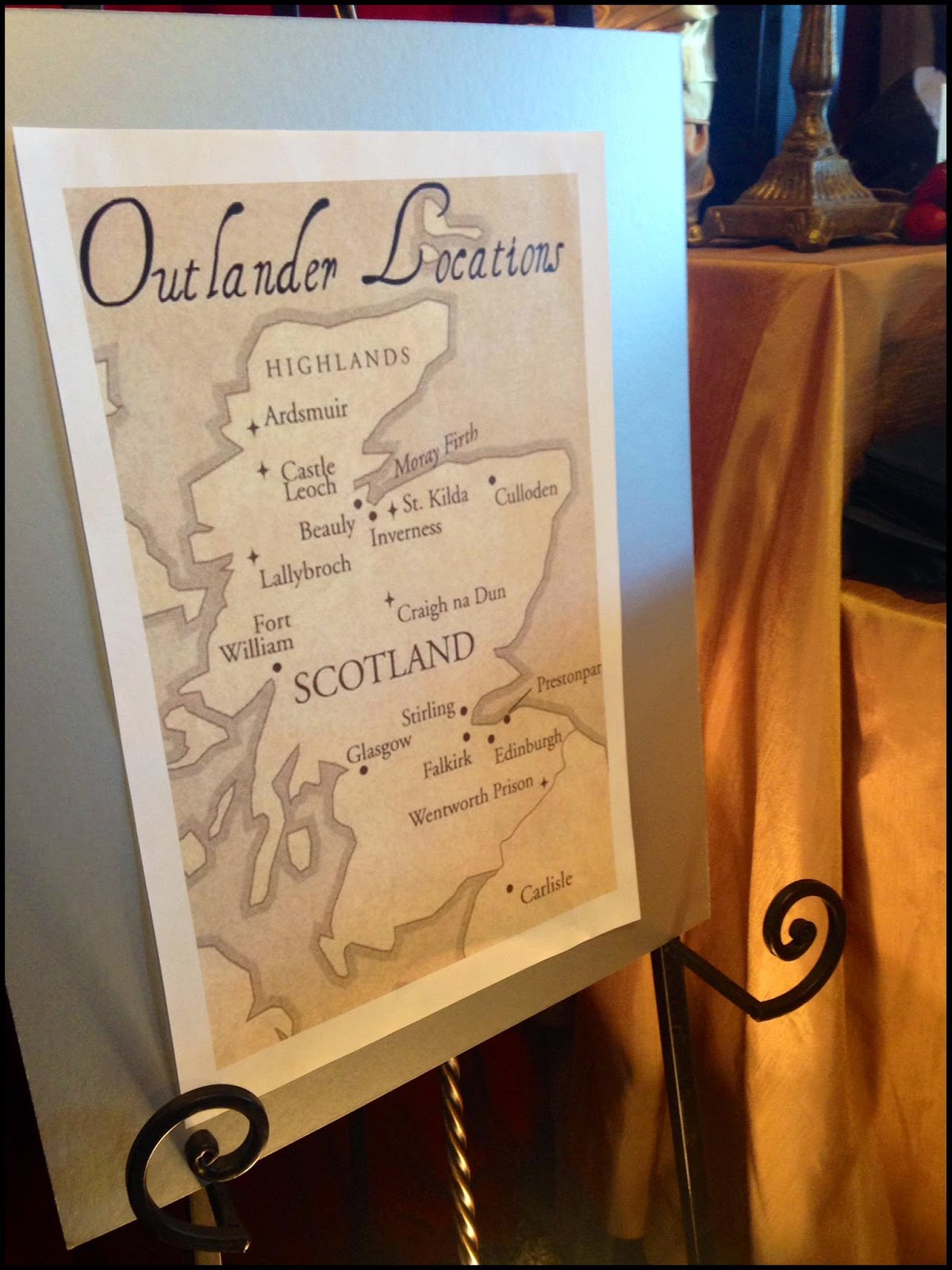 Gracie's Event Company : Outlander Premier Party
