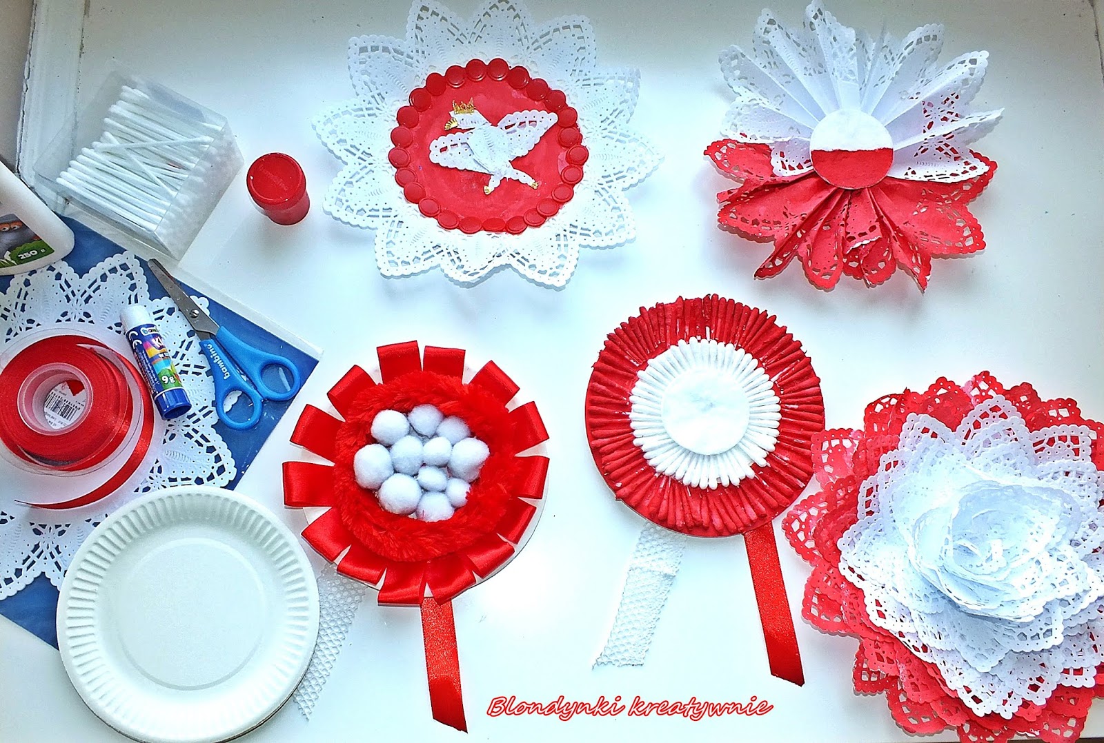 Pięć pomysłów na prace plastyczne w naszych barwach narodowych ...