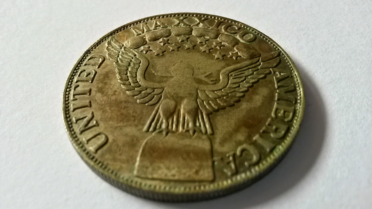 Duit Syiling Lama: united maxxico america 1884