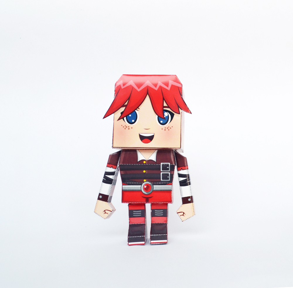 Dikids Paper toy : Papertoy Project