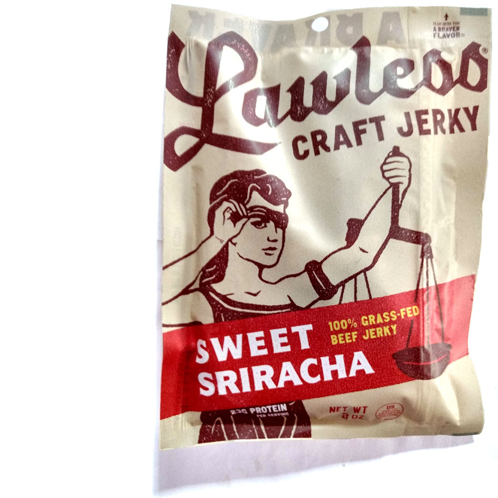 Lawless Craft Jerky - Sweet Sriracha ~ Beef Jerky Reviews