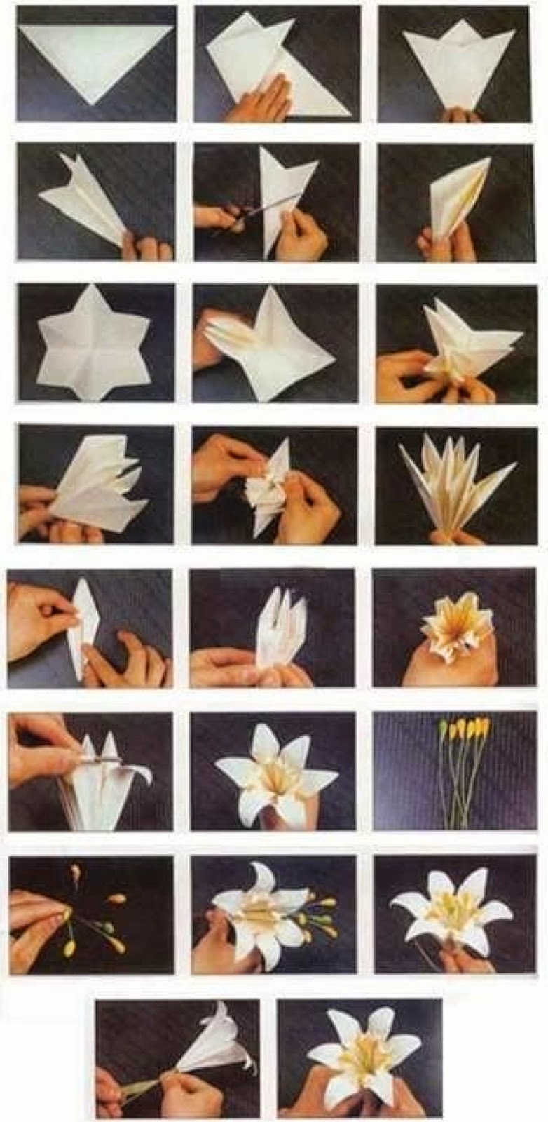 origami flowers diagrams ~ art classes kids