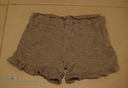 Sewing The Littleheart Collection: Ruffle Leg Shorts