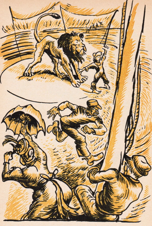 Pictures from an Old Book: "Andy And The Lion" Story and Pictures by ...