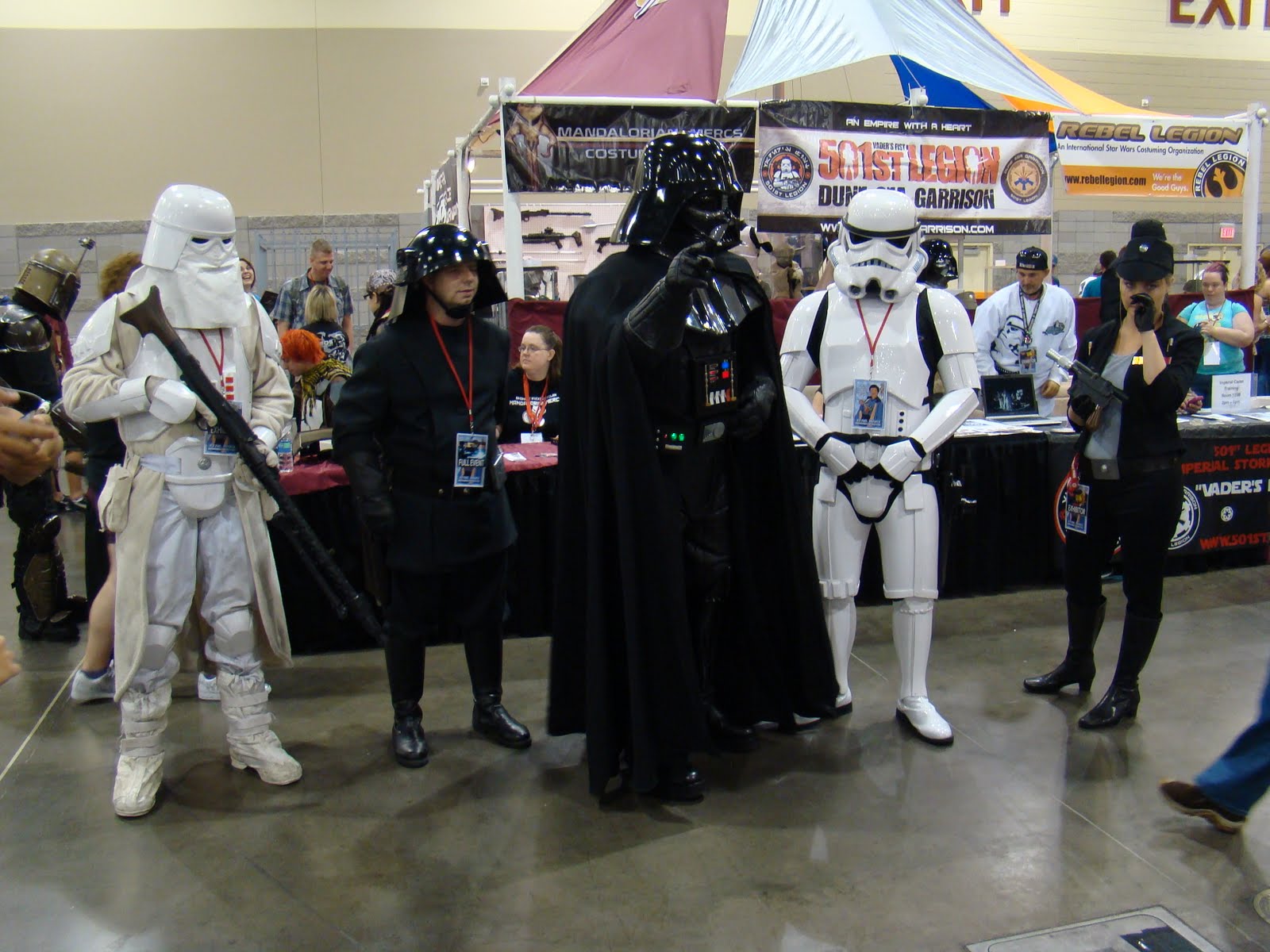 Angry Koala Gear (Vintage): Phoenix Comicon: Star Wars Costume Groups