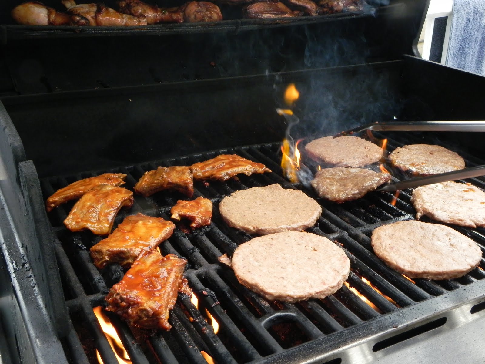 Little Red Monster: Canada Day BBQ at Justin's