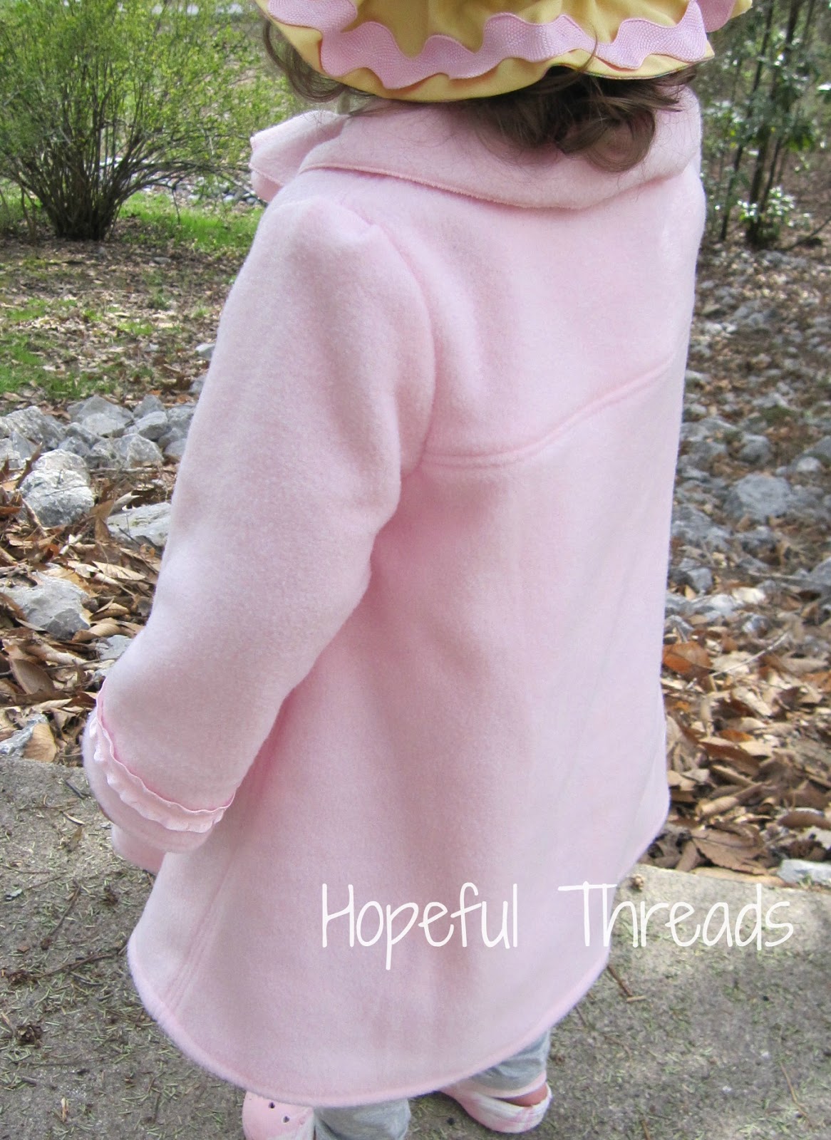 Hopeful Threads: Pattern Review - Girls Fleece Coat by Bumbleberries ...