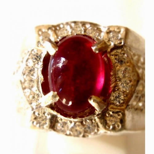 Khasiat cincin batu mustika merah delima asli DAHSYAT.. | Samiran itu indah