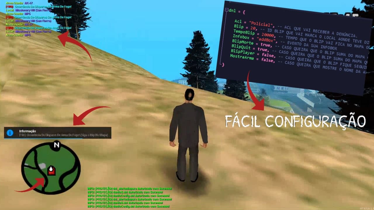 SCRIPT DISPARO - MTA Brasil