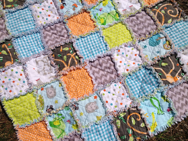Cottonseed Glory's Blog: No Fuss Rag Quilt Tutorial