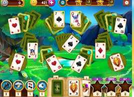 My Facebook Game List: Paradise Solitaire