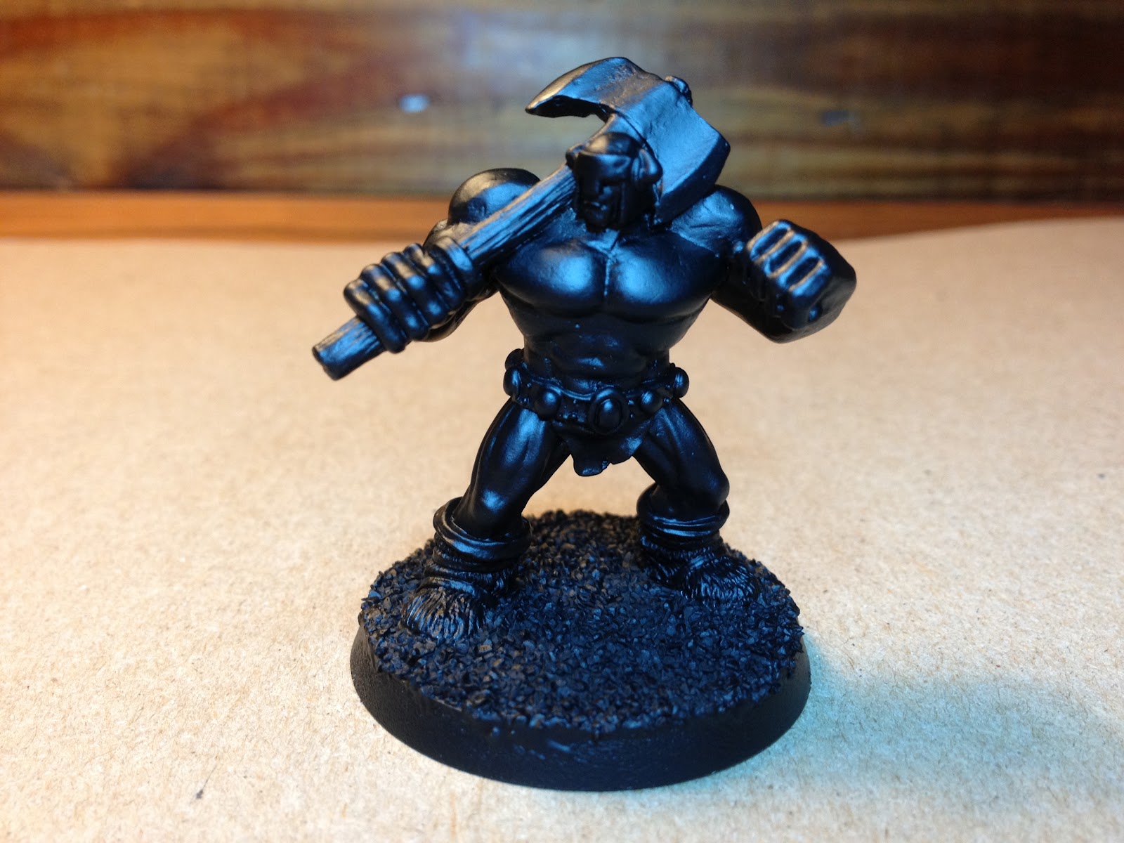 Skullsword's Tower: Thrud the Barbarian: Step by Step - Priming