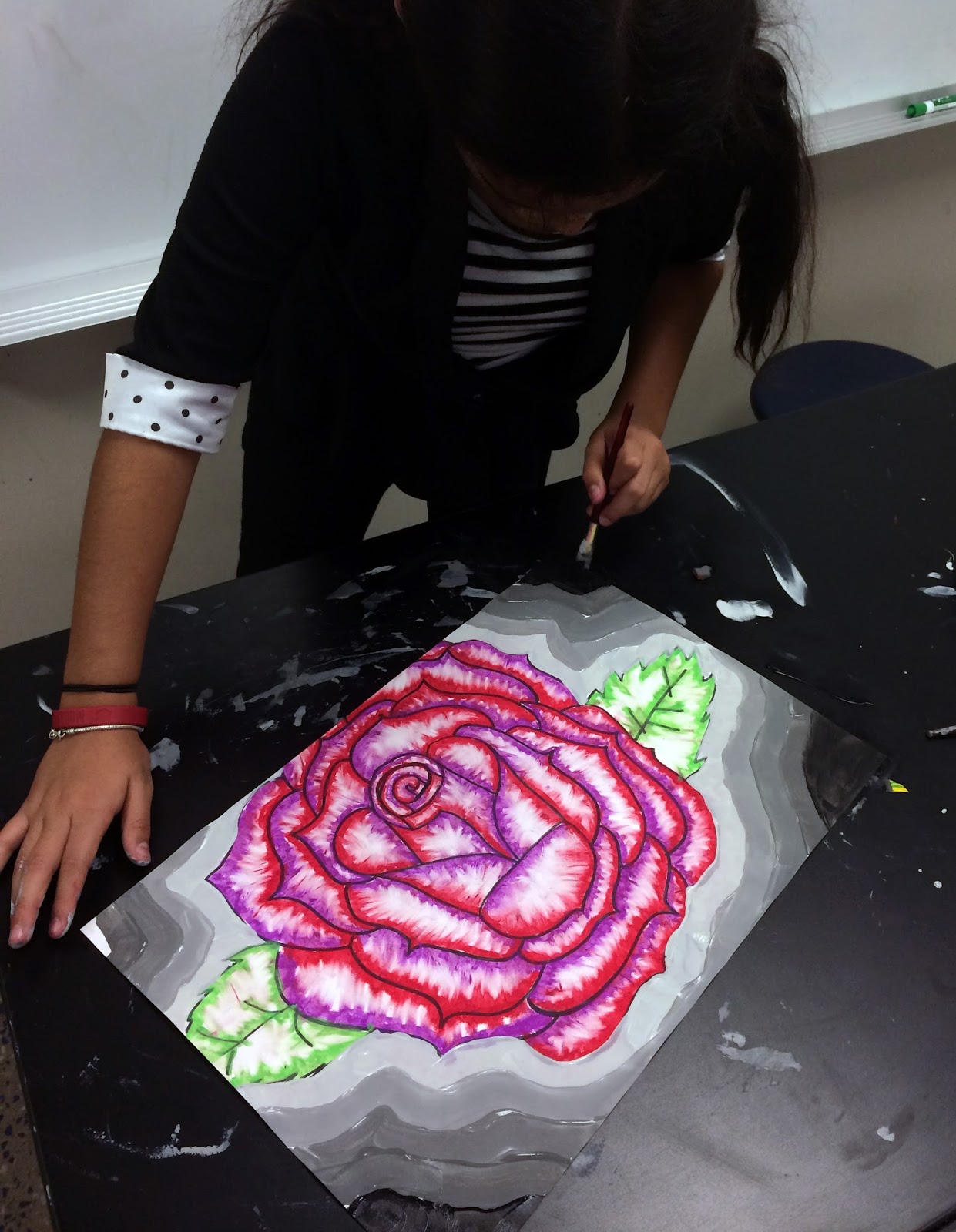 smART Class: Roses Roses Roses!!!