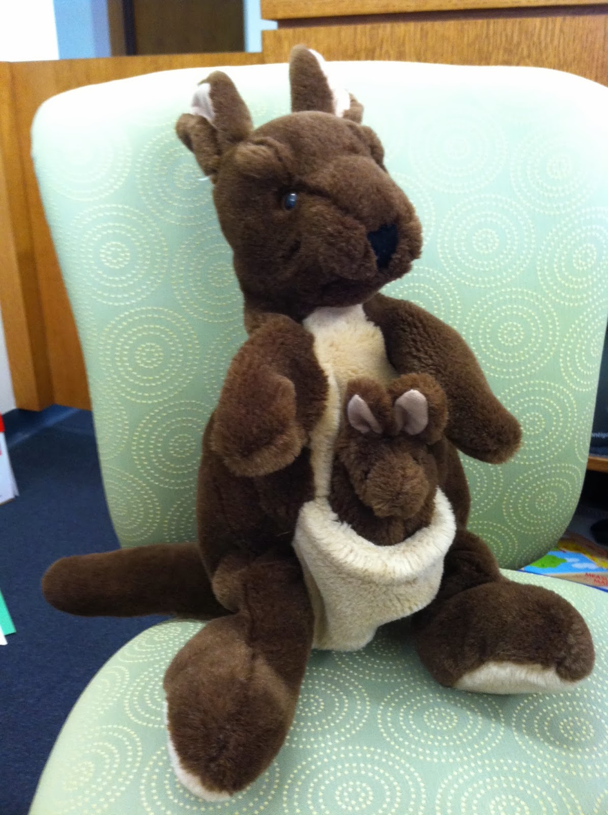 The Lion is a Bookworm: Storytime: K is for Kangaroo