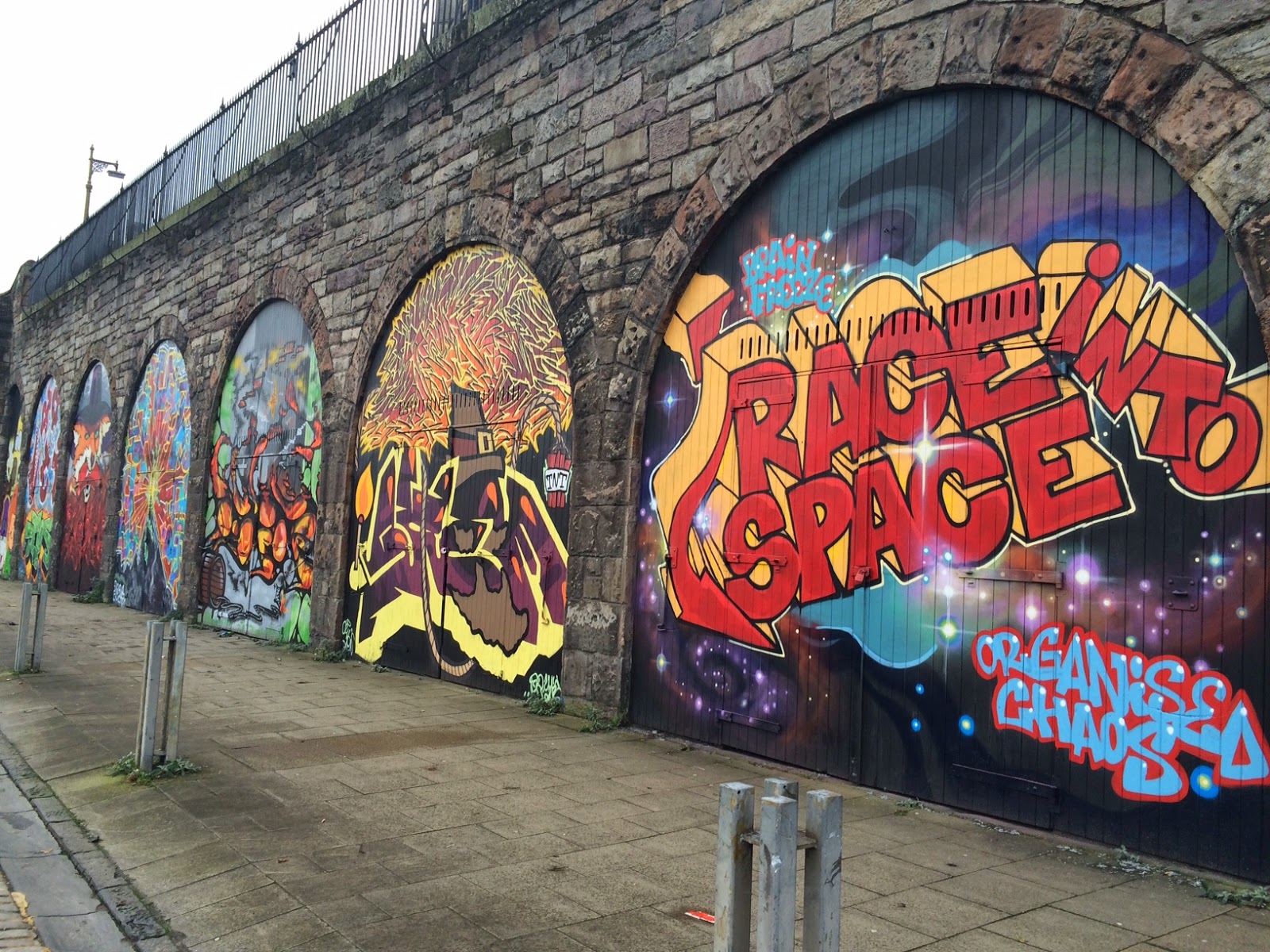 Hot Oyster's art journey: Street art - Edinburgh
