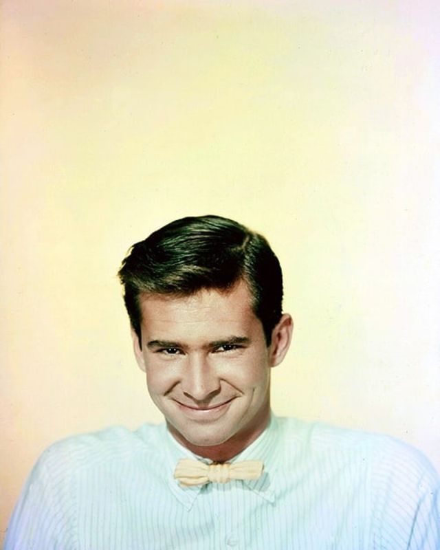 30 Color Photographs of a Handsome and Charming Anthony Perkins in the ...