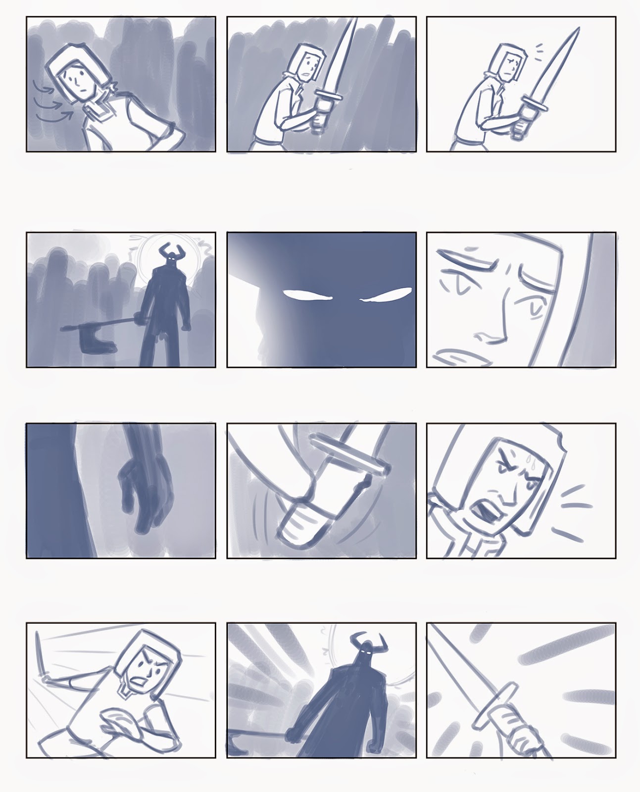 BYU 2015 Winter: Sequential Narrative Illustration