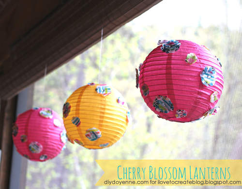 iLoveToCreate Blog: How to Decorate Chinese Lanterns