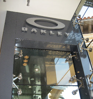 RICHWOOD BORJA • Online Portfolio: OAKLEY • Irvine CA • Interior mall signs