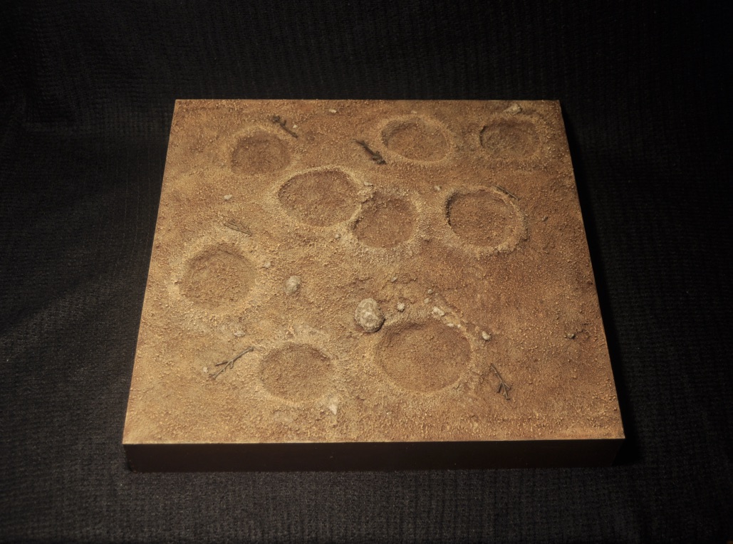 J White's Gallery: WW1 Terrain Tiles - The Process