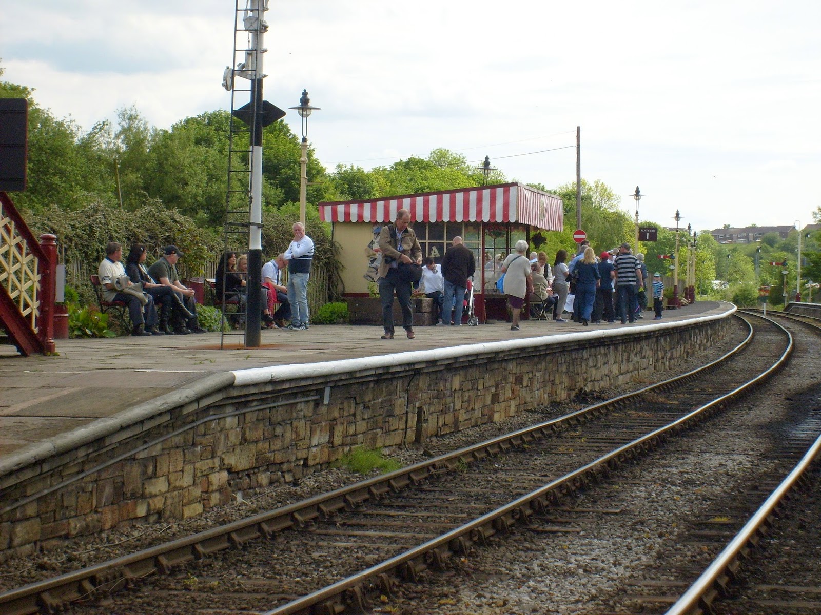 Steam Memories: Ramsbottom station on the East Lancashire Railway