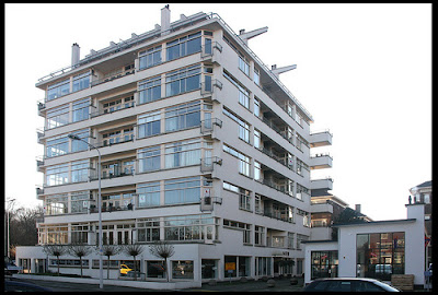 Historia de la Arquitectura Moderna: NIRWANA FLATS (1927) LA HAYA - HOLANDA