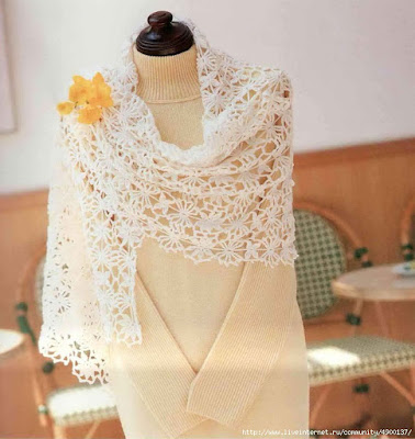 crochet home: Crochet Stole