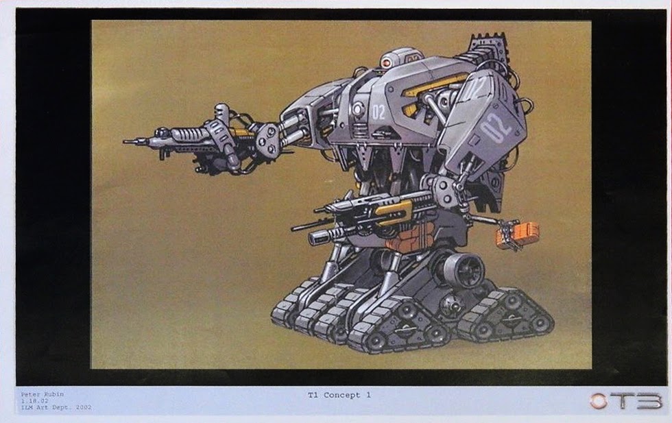Futuro Finale 2088AD: Terminator 3 concept art