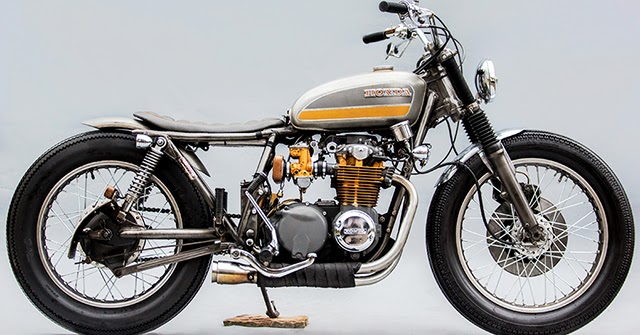 Honda CB550F Custom by Recast Moto - Lsr Bikes