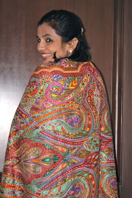 Sohum Sutras: Kalamkari Shawl