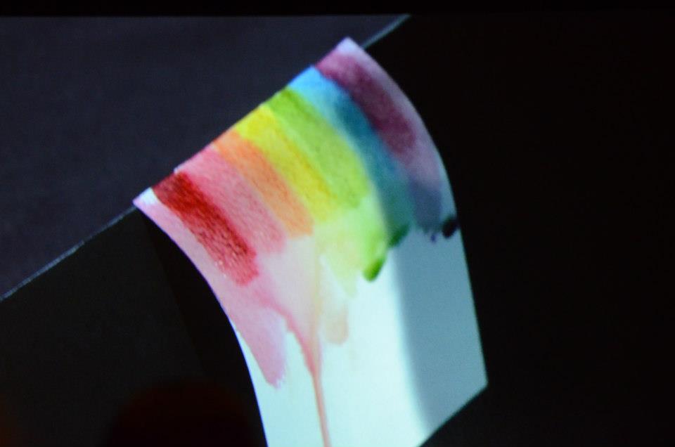 Stamp Inspirations: Rainbow Color Wash