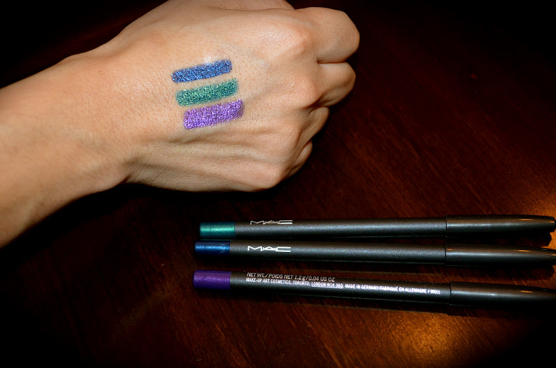 Makeup By Lizbeth: MAC Pearlglide Liner * Petrol Blue