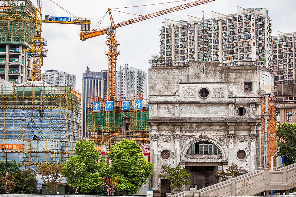 Hongkou Stadtteil in Shanghai
