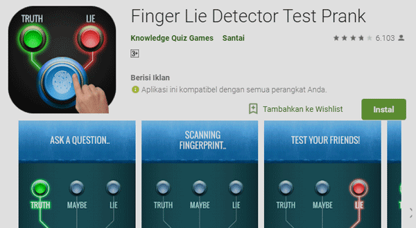 5 Aplikasi Pendeteksi Orang Berbohong - MeAplikasi