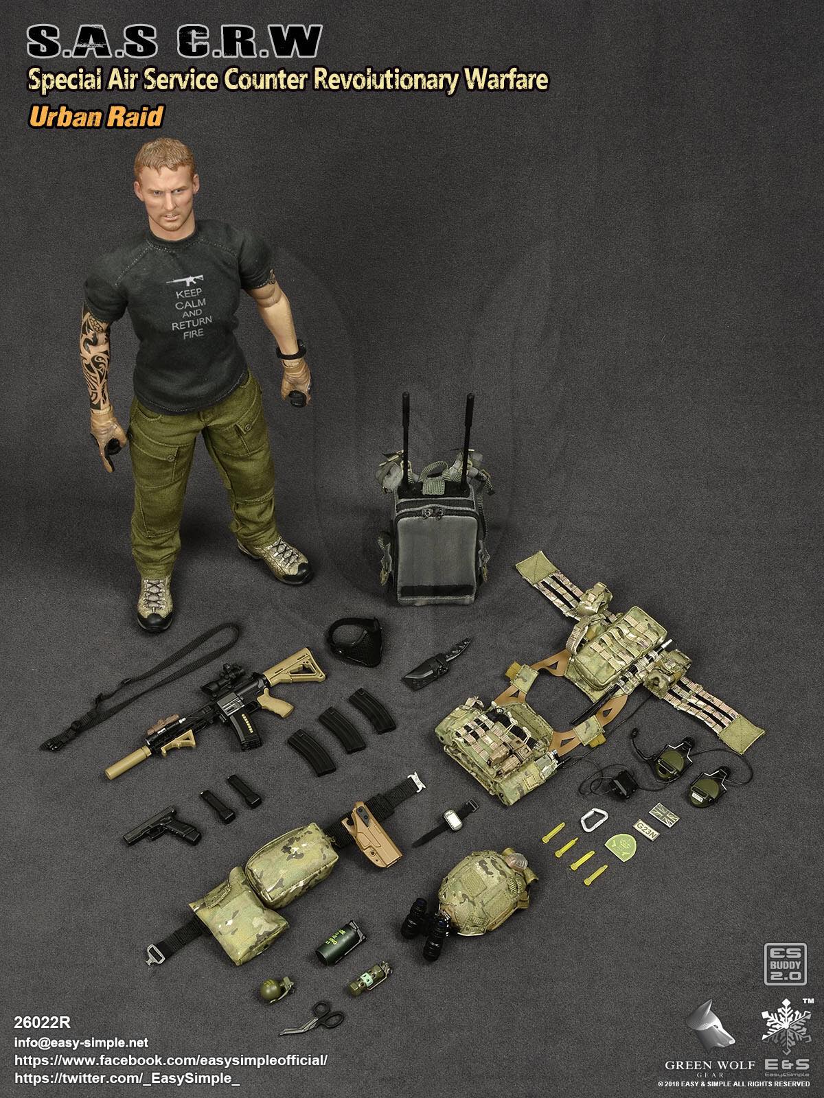 toyhaven: Easy & Simple 1/6th Scale S.A.S. Counter Revolutionary ...