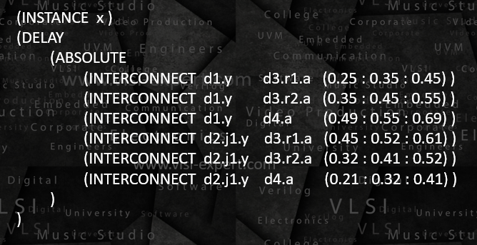 How To Read SDF (Standard Delay Format) - Part4 |VLSI Concepts
