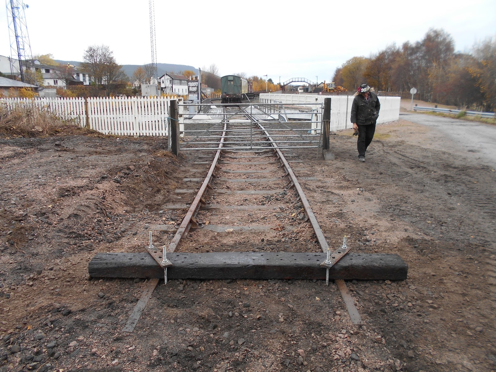 On Track at the Strathspey Railway: Aviemore Turntable Extension - 30th ...