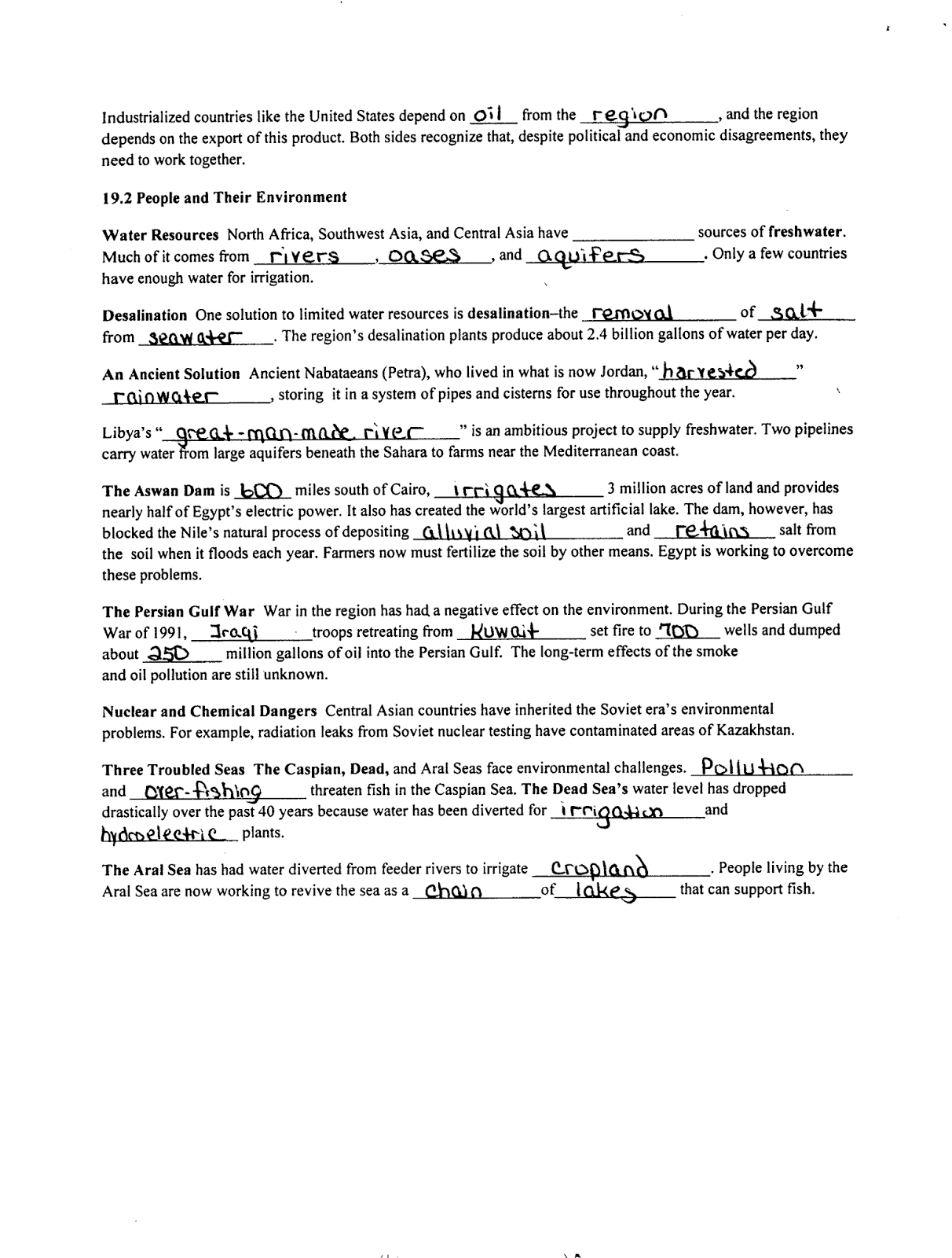 Mr. E's World Geography Page: World Geography - Chapter 19 - North ...