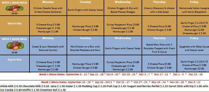 Weighty Matters: New Brunswick MDs and RDs Team Up to Make School Menus ...