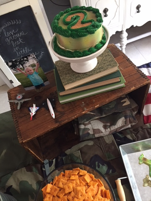 Glitter and Grass: A TOP GUN BIRTHDAY PARTY