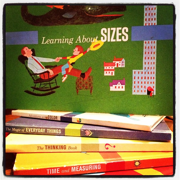 Vintage Kids' Books My Kid Loves: Learning about Sizes