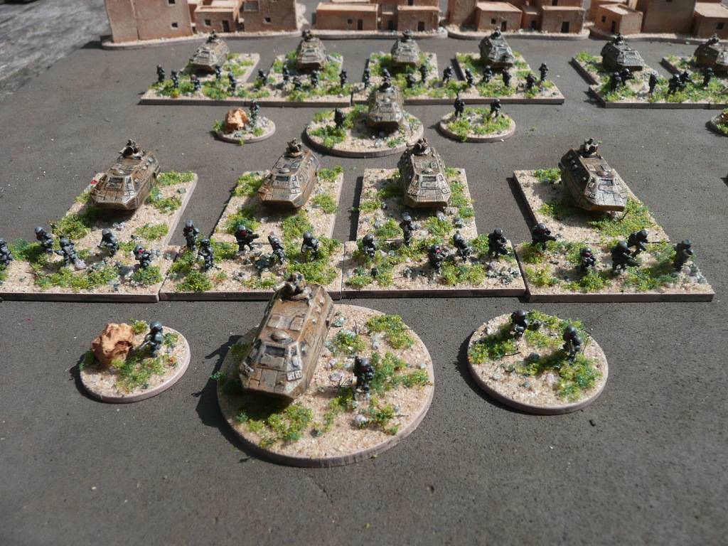 Fieldsway Scenics: COMMISSION - 6mm PacFed Armoured Infantry (Brigade ...