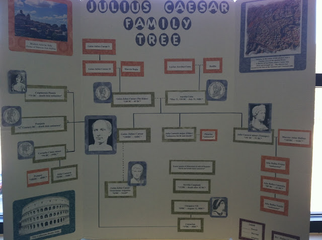 Hailey's Blog: Julius Caesar Project