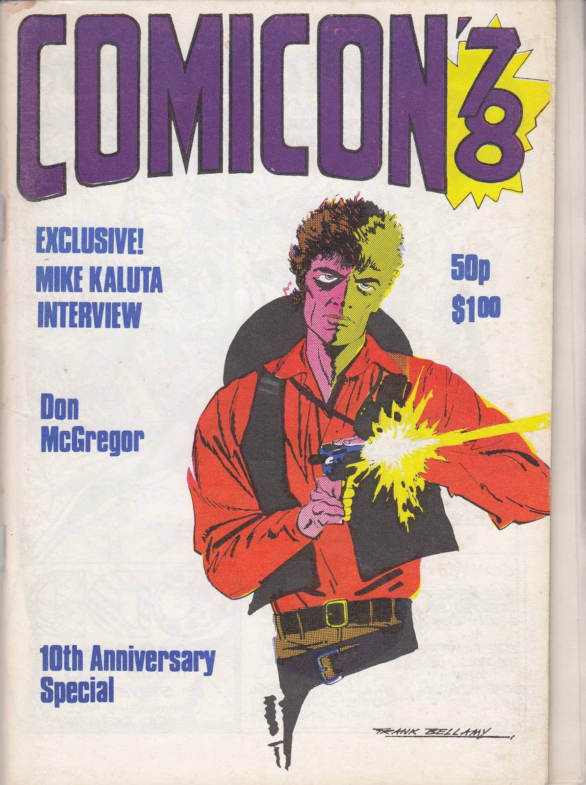 Boys Adventure Comics: Brian Lewis art for Comicon 1978