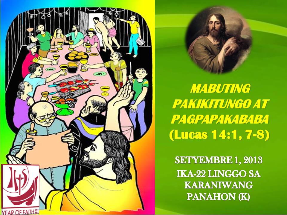 SALITANG BUMUBUHAY : ANG PAGPAPAKABABA