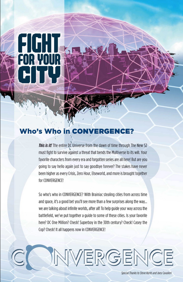 Seduced by the New...: DC Universe: Convergence City Guide